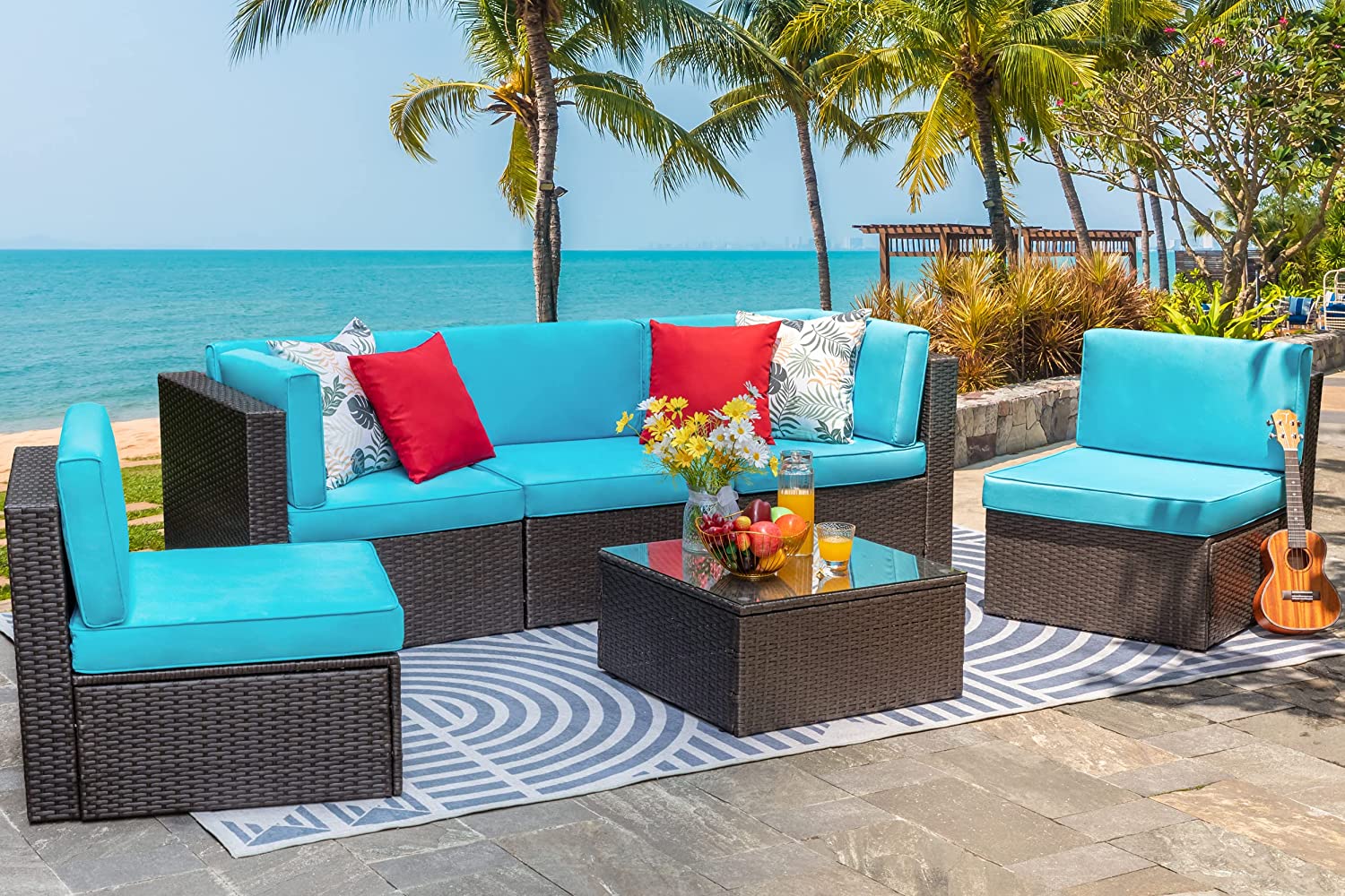 Walsunny outdoor sectional store